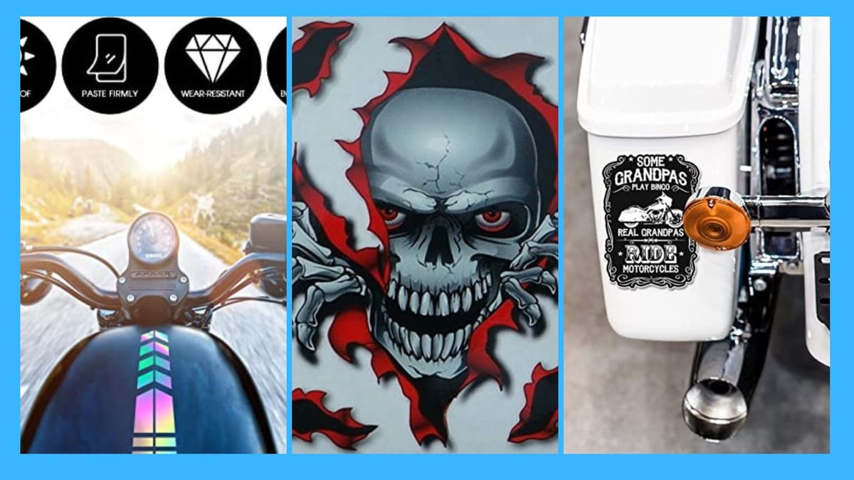 11 Motorcycle Tank Decals That Will Turn Heads!