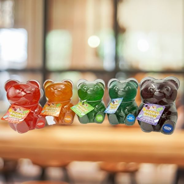 Gigantic Gummy Bear: The Ultimate Sugar Rush!
