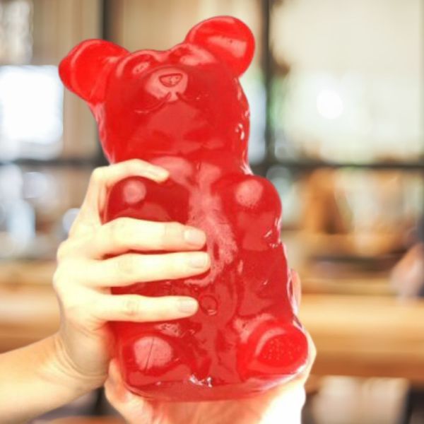 Gigantic Gummy Bear: The Ultimate Sugar Rush!