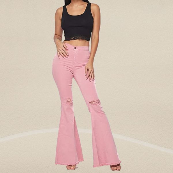 Get Your Groove on with 11 Pink Bell Bottoms!